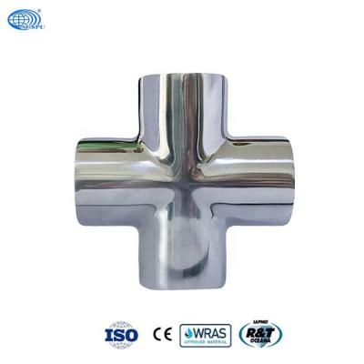 China Butt Welding Pipe Fitting Equal Cross for sale