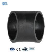 China PE 100 PE 80 Plastic Pipe Fitting Gas Pipe Elbow ISO14001 Customize for sale