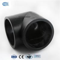China PE 100 PE 80 Plastic Pipe Fitting Gas Pipe Elbow ISO14001 Customize for sale