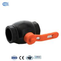 China 20mm To160mm HDPE Pipe Fittings HDPE Ball Valves With Steel Core for sale