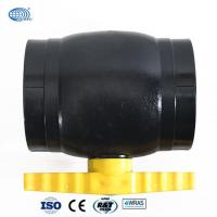 China 20mm To160mm HDPE Pipe Fittings HDPE Ball Valves With Steel Core for sale