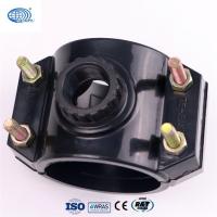 China 16bar HDPE Pipe Fittings Saddle Clamp Anti Abrasion Anti Erosion for sale