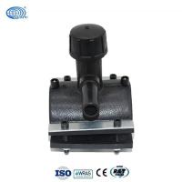 China GB/T 13663.2 HDPE Electrofusion Tapping Saddle Black Tapping Tees for sale