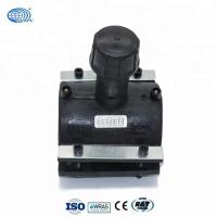 China GB/T 13663.2 HDPE Electrofusion Tapping Saddle Black Tapping Tees for sale