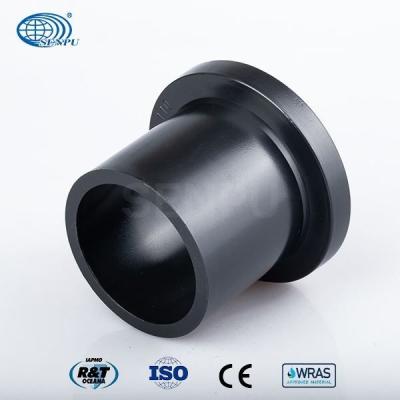 China ISO 4427 HDPE Spigot Fittings Durable Butt Fusion Stub End Flange For Civil Engineering for sale