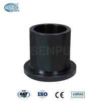 China ISO 4427 HDPE Spigot Fittings Durable Butt Fusion Stub End Flange For Civil Engineering for sale