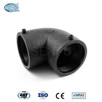 China Non Toxic HDPE Pipe Fittings Electrofusion Transition Elbow 4.7mm for sale