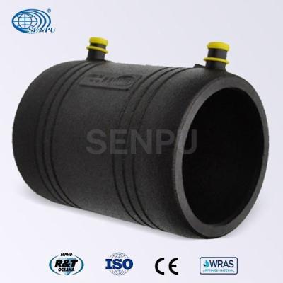 China Commercial HDPE Electrofusion Coupler 20mm To 400mm PE100 for sale