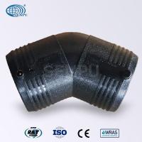 China Transition HDPE Electrofusion Elbows 45 Degree High Density for sale
