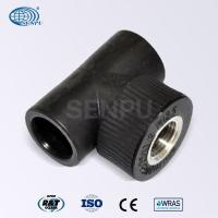 China 1/2 Inch 2 Inch HDPE Pipe Fittings Female Threaded Tee Connect Pipes for sale
