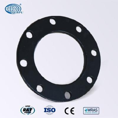 China Metal Steel Stub PPR Flange Adaptor Black Silver for pharmaceutical industry for sale