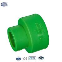 China Senpu Custom PPR Pipes Fittings Green Poly PPR Reducing Socket 3 Inch for sale