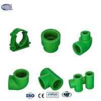 China Senpu Custom PPR Pipes Fittings Green Poly PPR Reducing Socket 3 Inch for sale