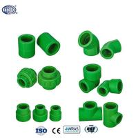 China Senpu Custom PPR Pipes Fittings Green Poly PPR Reducing Socket 3 Inch for sale