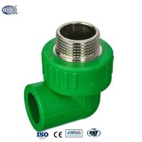 China Green Color Injection Mold Socket Pipe Accessories With Brass Insert for sale