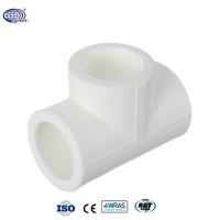 China White Color Tee PN 25 Water Pipe PPR Pipe Fitting for sale