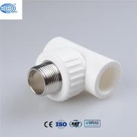 China PN25 Injection Copper Insert Ppr Pipe Fittings Male Tee for sale