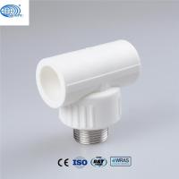 China PN25 Injection Copper Insert Ppr Pipe Fittings Male Tee for sale