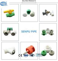 China PN25 Injection Copper Insert Ppr Pipe Fittings Male Tee for sale