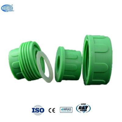 China Plastic HDPE Pipe Union 50mm 40mm Plumbing PPR Pipes Fittings for sale