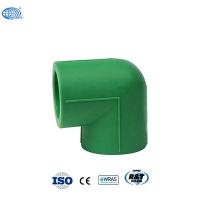 China PPR Material 90 Degree PPR Fitting Elbow for sale