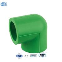 China PPR Material 90 Degree PPR Fitting Elbow for sale