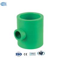China Green PPR Pipe Fitting Reducing Tee for sale