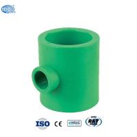 China Green PPR Pipe Fitting Reducing Tee for sale