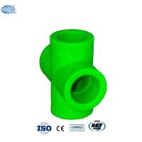 China Green PPR Pipe Fitting Reducing Tee for sale