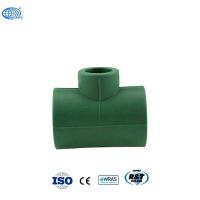 China Green PPR Pipe Fitting Reducing Tee for sale