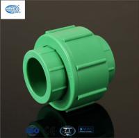 China ISO9001 CE PPR Plastic Pipe Union Coupling For Water Supply System for sale