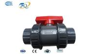 China ODM Recycled PPR Double Union Ball Valve Nontoxic PVC Shut Off Valve for sale
