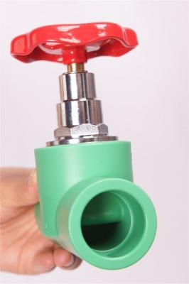 China Water Drainage Ball Valve PPR 1 Inch Full Form Gate Valve PPR for sale