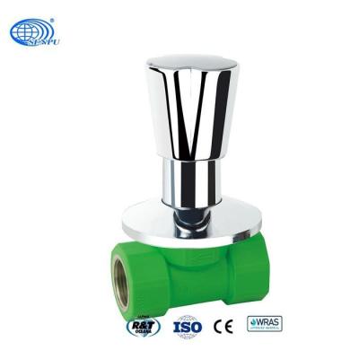 China High Tightness Concealed Gate Valve PPR 25mm 20mm IS09001 for sale