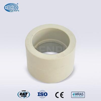 China White High Density PPR Pipes Fittings Coupler Good Air Tightness for sale