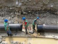 China EN 12201 1000mm 1200mm HDPE Pipe For Wastewater Treatment Plant for sale