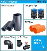 China Pe100 Polyethylene 4 Inch 3 Inch HDPE Pipe Roll  Butt Fusion Welding Anti Erosion for sale