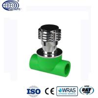 China 20mm Thickness Heat Resistance PPR Ball Valve 2 Inch Green for sale