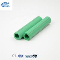 China Light Weight Anti Erosion PPR Green Pipe 40mm 50mm For Drainage System for sale