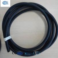 China PE Nylon Colored HDPE Corrugated Pipe Single Wall IP65 Waterproof for sale
