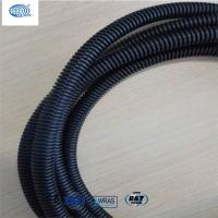 China PE Nylon Colored HDPE Corrugated Pipe Single Wall IP65 Waterproof for sale