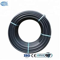 China Black Plastic Drip Irrigation Roll Pipe 25mm HDPE Pipe Anti Corrosion for sale