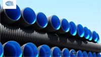 China 800mm Large Diameter Corrugated Pipe Corrosion Resistance Plastic Culvert Pipe for sale
