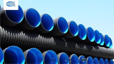 China 800mm Large Diameter Corrugated Pipe Corrosion Resistance Plastic Culvert Pipe for sale