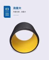 China ISO HDPE Corrugated Sewage Pipes Double Wall For Construction for sale