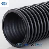 China Durable Flexible Corrugated Drain Pipe 6 Inch For Municipal Engineering for sale