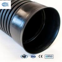 China Durable Flexible Corrugated Drain Pipe 6 Inch For Municipal Engineering for sale