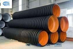 China SN6 1800mm PE Double Walled Drain Pipe Flame Retardant High Strength for sale