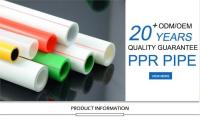 China OEM PPR Water Line ISO SGS PPR Pipe For Hot And Cold Water Supply for sale