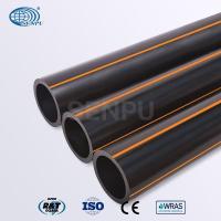 China GB15558.1 Polyethylene PE100 Gas Pipe OD20mm To 315mm Eco Friendly for sale